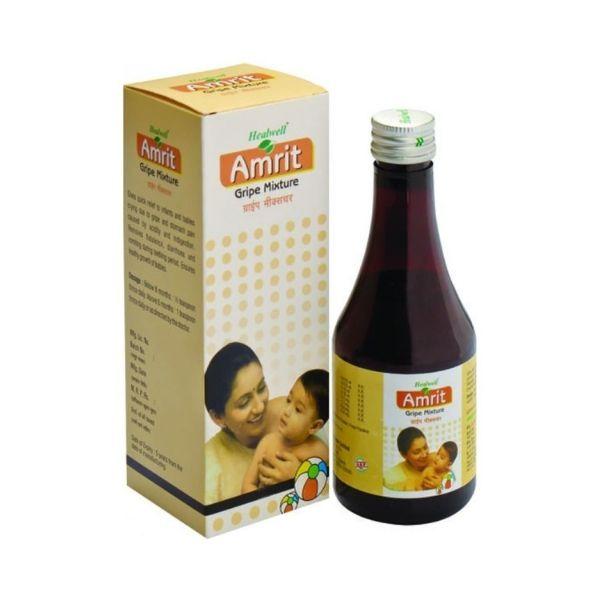 Healwell Amrit Gripe Mixture 200 ml Online at Discounted Price | Netmeds