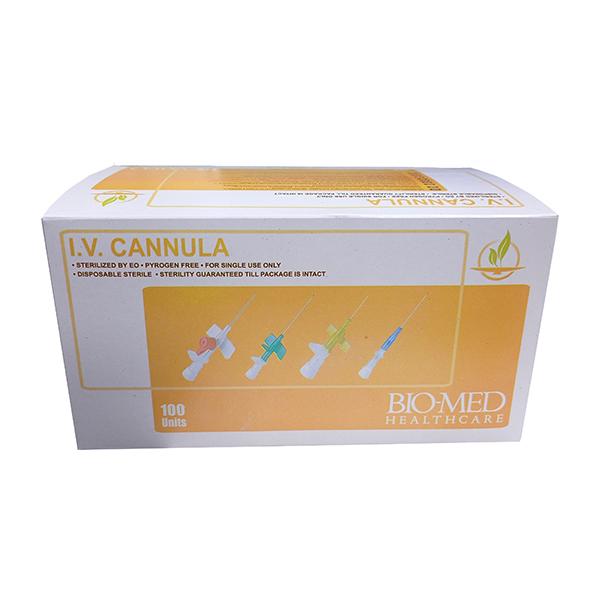 Buy Bio-Flon I.V. Cannula with Needle 20G 100's Online at Discounted ...