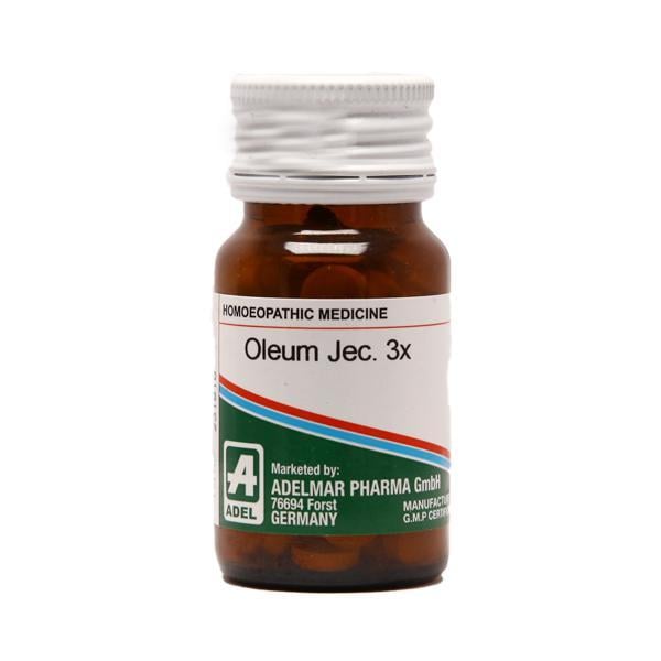 Buy Adel Oleum Jec. 3X (4 grain) Tablet 20 gm Online at Discounted Price | Netmeds