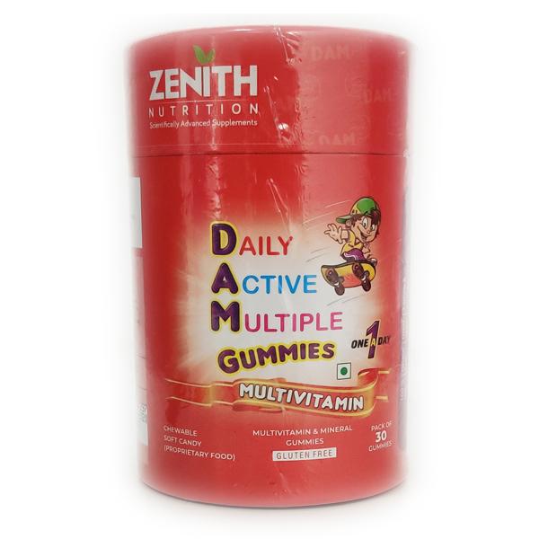 Zenith Nutrition Daily Active Multiple One a Day Gummies 30's Online at ...