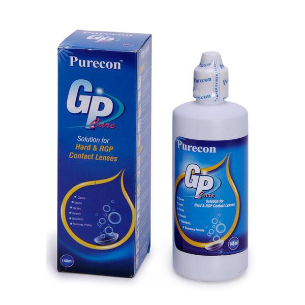 Buy Purecon Gp Care for Hard & Rgp Contact Lenses Solution 140 ml ...