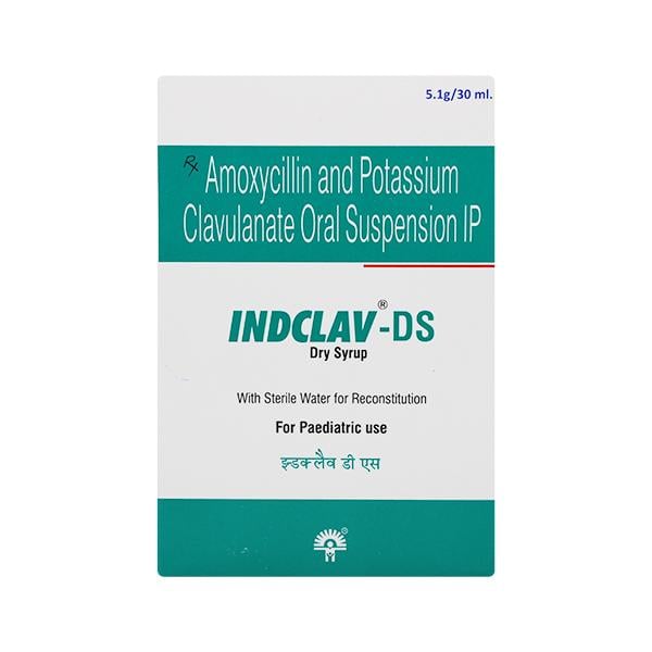 Indclav DS Syrup 30ml - Buy Medicines online at Best Price from Netmeds.com