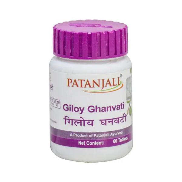 Buy Patanjali Giloy Ghanvati Tablet 60's Online at Discounted Price ...