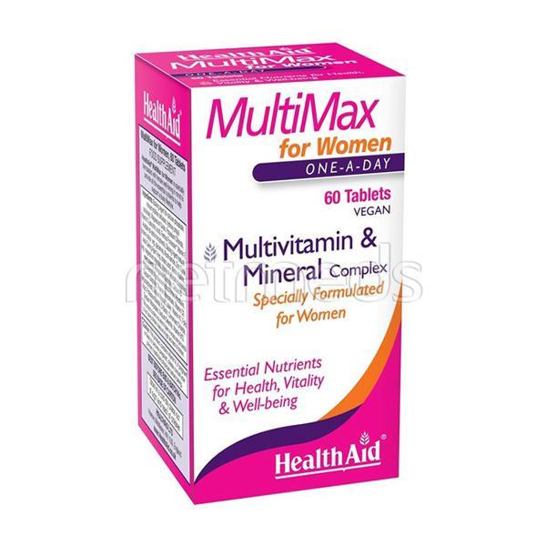 Buy HealthAid Multimax for Women Tablet 60's online at best price ...