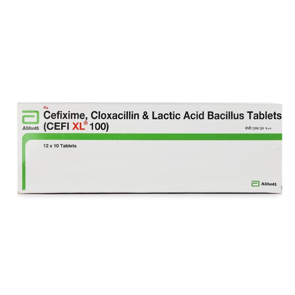 Cefi XL 100mg Tablet 10'S