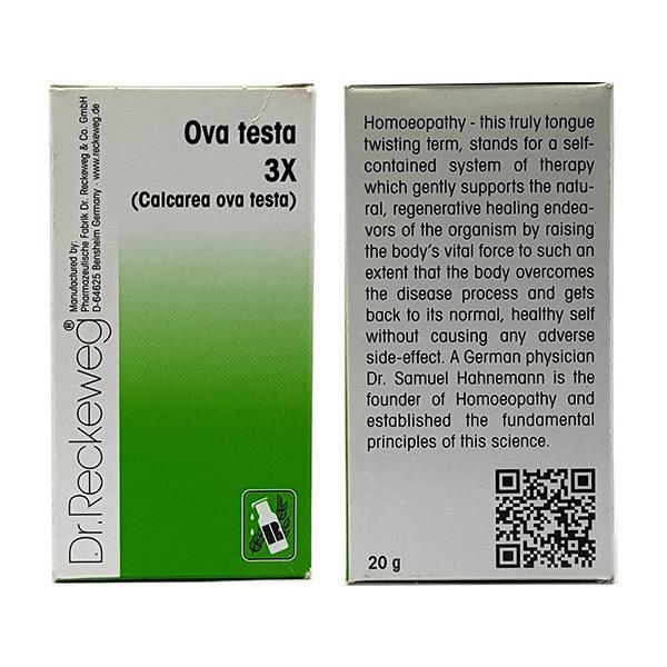 Buy Dr. Reckeweg Ova Testa 3X Tablet 20 gm online at best price-Homeopathy