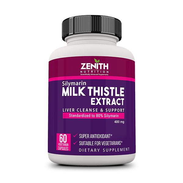 Buy Zenith Nutrition Silymarin Milk Thistle 400 mg Capsule 60's Online ...