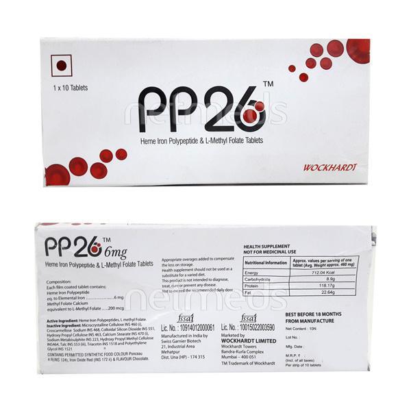 PP26 Tablet 10'S
