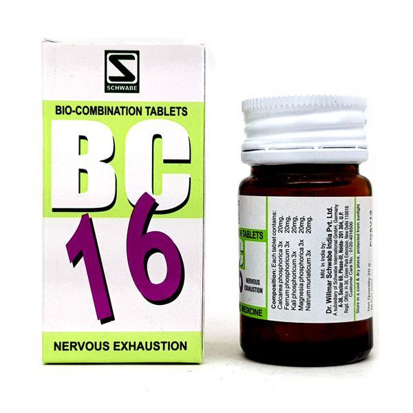 Dr.Willmar Schwabe BC 16 Tablet 20 gm Online at Discounted Price | Netmeds