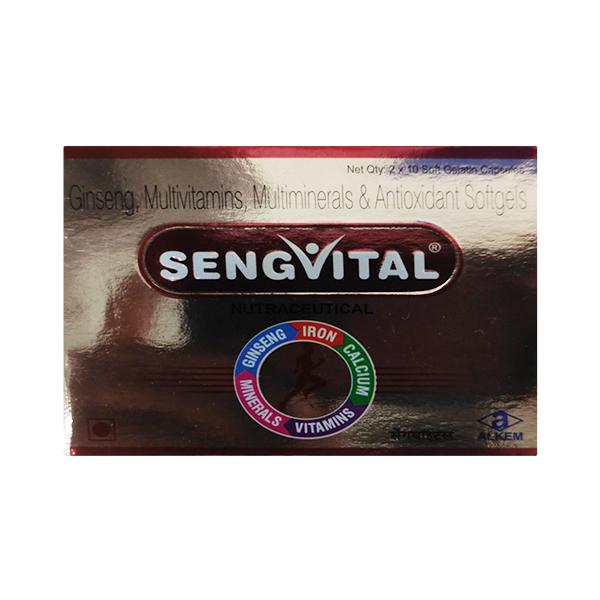 SENGVITAL Capsule 10's : Uses, Side Effects, Price | Netmeds