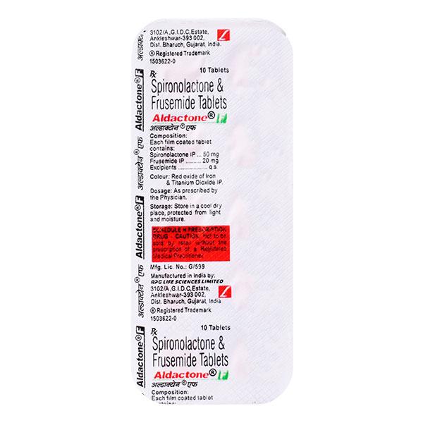 Aldactone 50mg Tablet 10'S