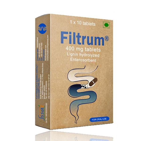 Filtrum 400 mg Tablet 10's Online at Discounted Price | Netmeds