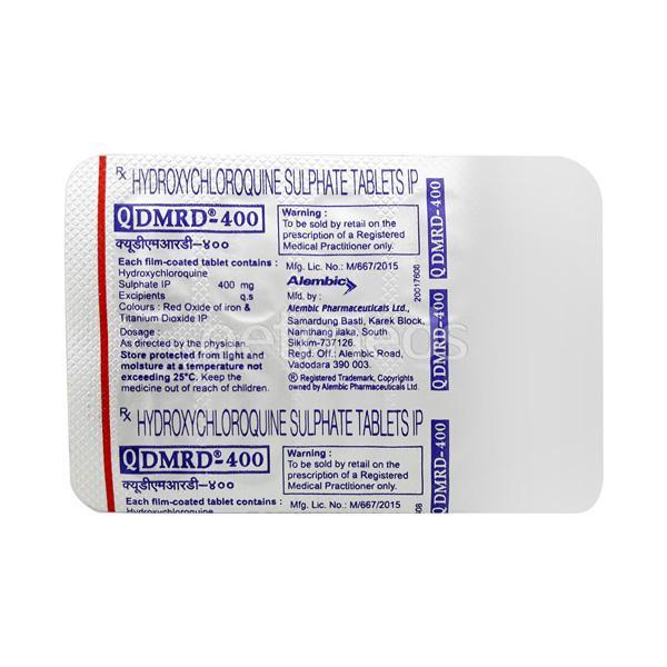 Qdmrd 400mg Tablet 10'S