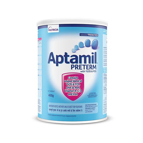 Buy Aptamil Preterm Powder 400 gm (Tin) Online at Best Price | Netmeds