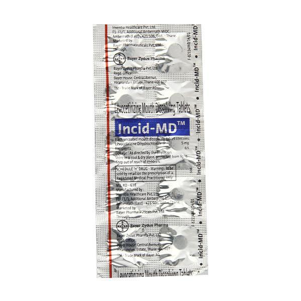 Buy Incid MD Tablet 10'S Online at Upto 25% OFF | Netmeds
