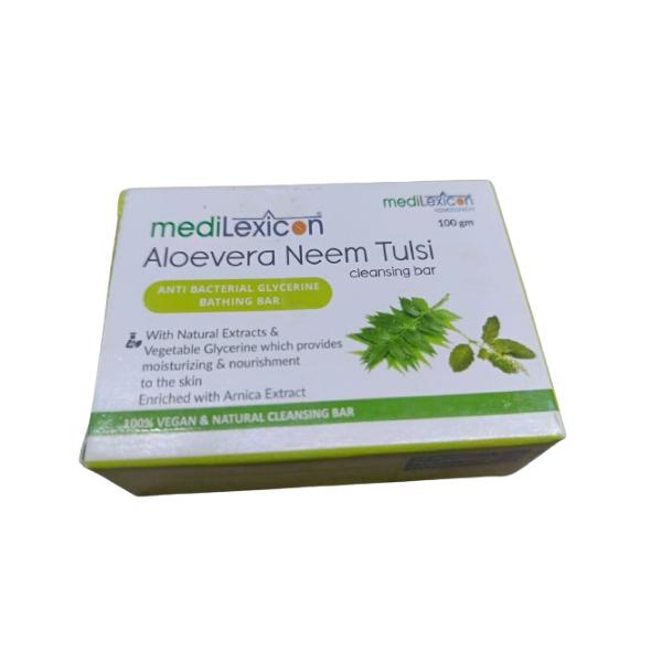 Medilexicon Aloevera Neem Tulsi cleansing bar 100 g Online at ...