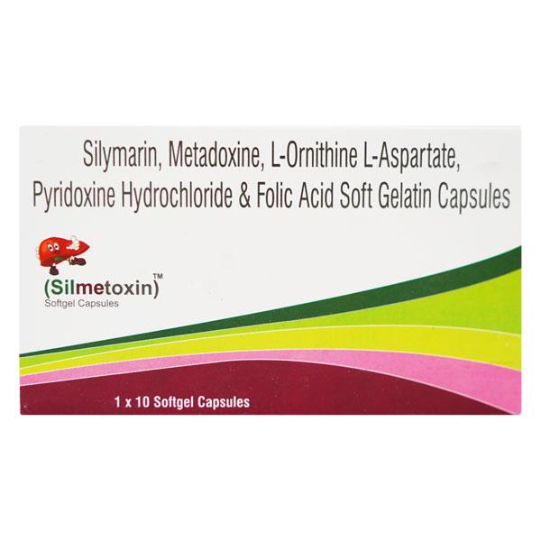 SILMETOXIN Soft Gelatin Capsule 10's Price, Uses, Side effects ...