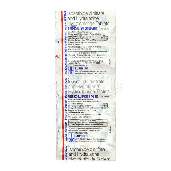 Isolazine Tablet 10'S : Uses, Side Effects, Price | Netmeds