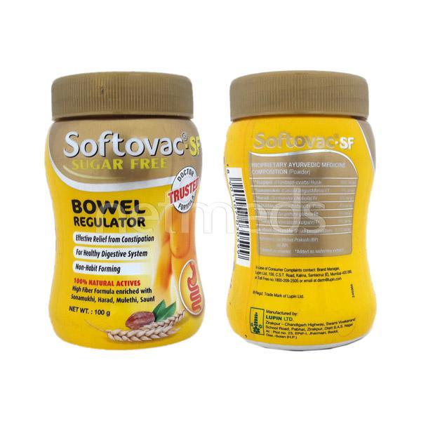 Buy Softovac SF Sugar Free Powder 100gm Online at Best Price | Netmeds
