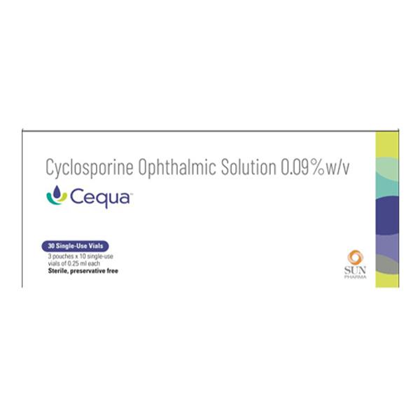 CEQUA Ophthalmic Solution 30x0.25ml