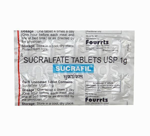 Sucrafil Tablet 10'S