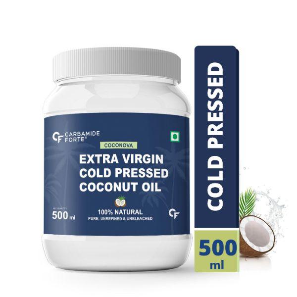 Buy CF Coconova Extra Virgin Cold Pressed Coconut Oil 500 ml Online at ...