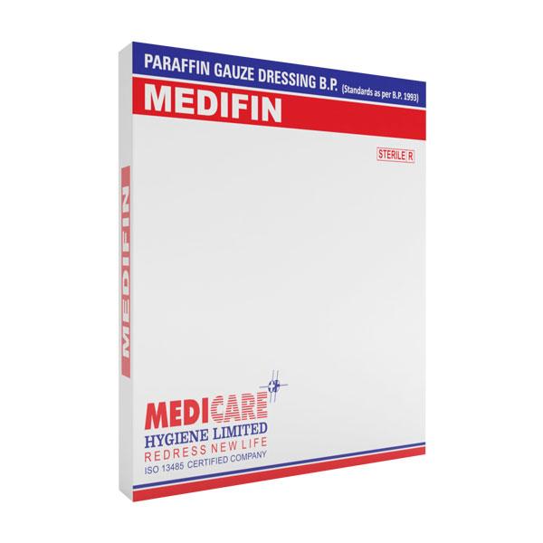 Medica Medifin Parraffin Gauze Dressing 10 cm x 10 cm 20's Online at ...