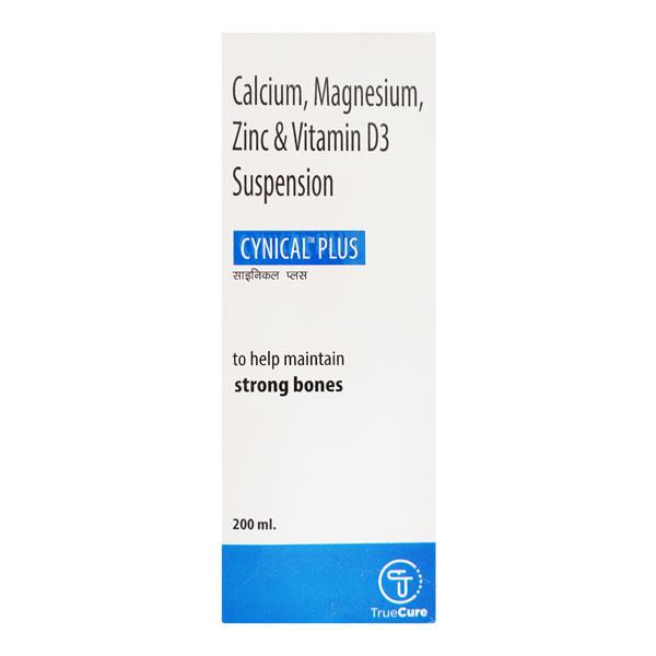 Buy CYNICAL PLUS Suspension 200ml Online at Upto 25% OFF | Netmeds