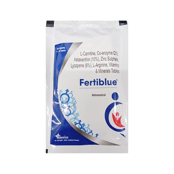 FERTIBLUE Tablet 10's Price, Uses, Side effects, Substitutes | Netmeds