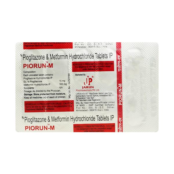 PIORUN M Tablet 10's Price, Uses, Side effects, Substitutes | Netmeds