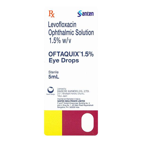OFTAQUIX 1.5% Eye Drops 5ml Price, Uses, Side effects, Substitutes ...