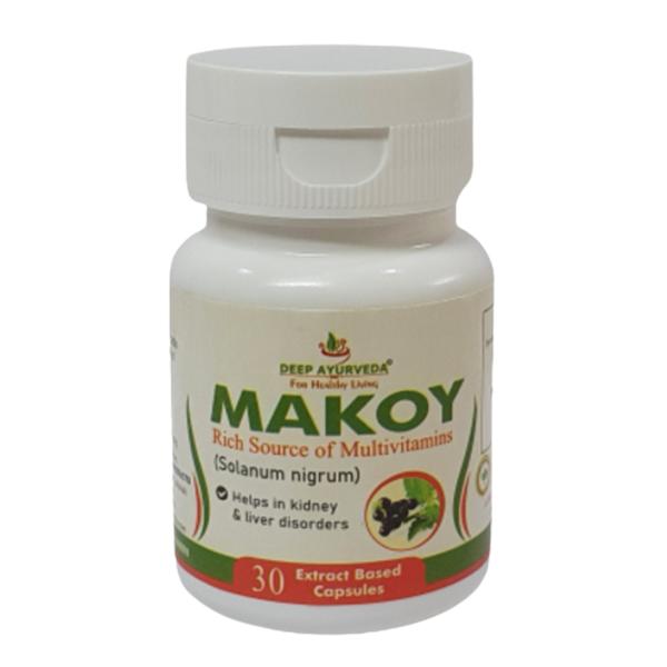 Deep Ayurveda Makoy Capsule 30's Online at Best Price - Speciality ...
