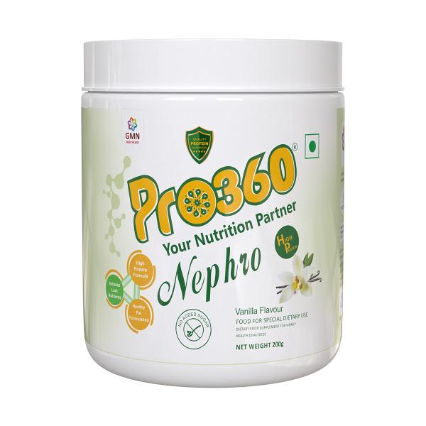 Buy Pro360 Nephro HP Powder - Vanilla 200 gm Online at Best Price ...