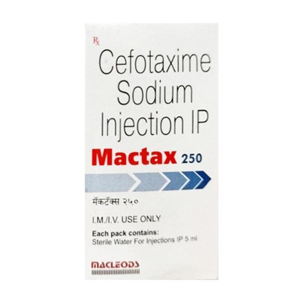MACTAX 250mg Injection 1's