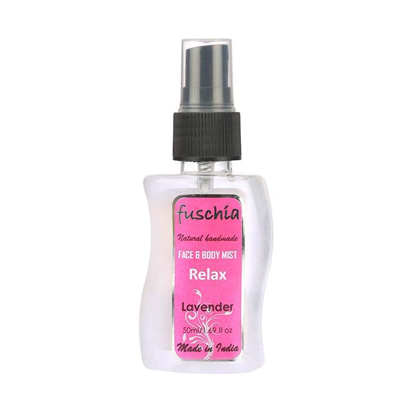 Buy Fuschia Face & Body Mist - Relax Lavender 50 ml Online at ...
