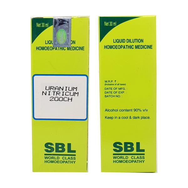 Buy SBL Uranium Nitricum 200 Liquid 30 ml Online at Discounted Price ...