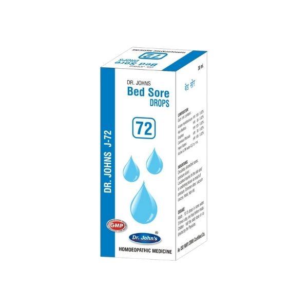 Buy Dr.John's J 72 Bed Sore Drops 30 ml Online at Discounted Price ...