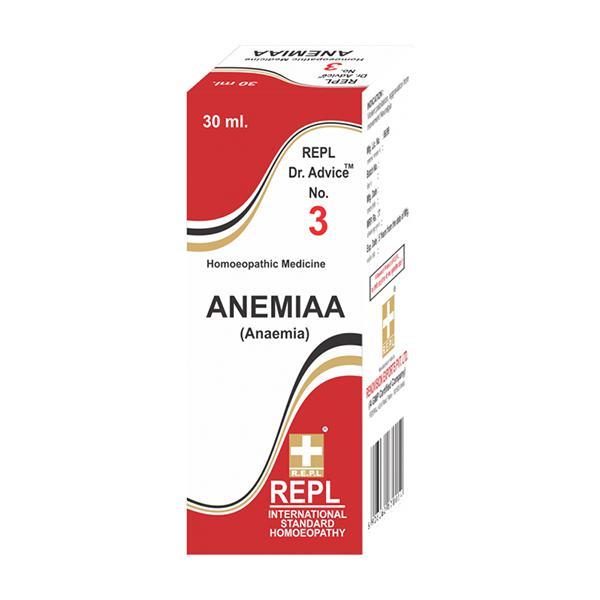 Repl Dr. Advice No.3 Anemia Drops 30 ml online at best price-Homeopathy
