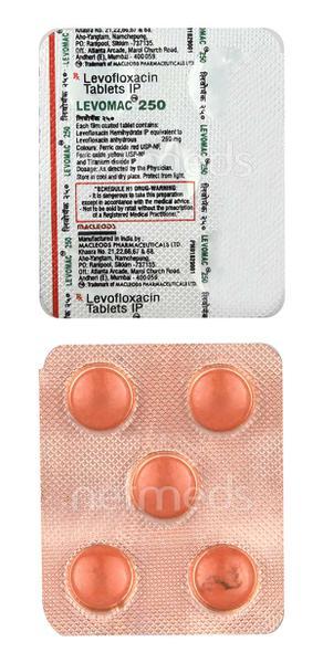 Levomac 250mg Tablet 5'S