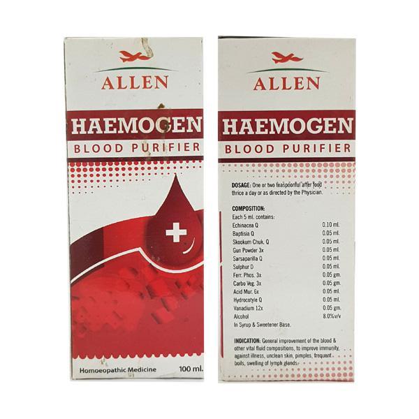 Allen Haemogen Drops 100 ml online at best price-Homeopathy