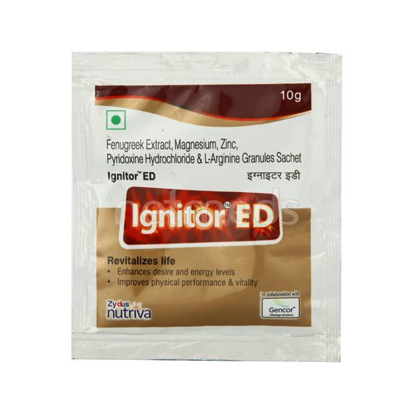 Ignitor ED Sachet 10gm : Uses, Side Effects, Price | Netmeds