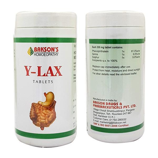 Buy Bakson's Y-Lax Tablet 350 gm Online at Discounted Price | Netmeds