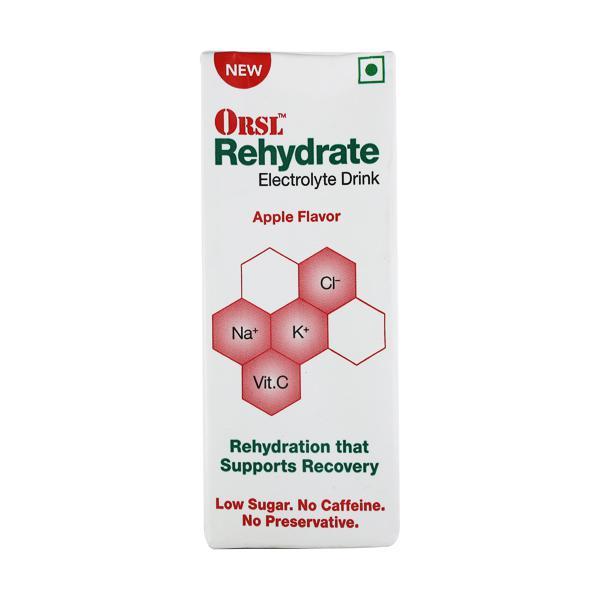 ORSL REHYDRATE NEW APPLE FLAVOUR Liquid 200ml