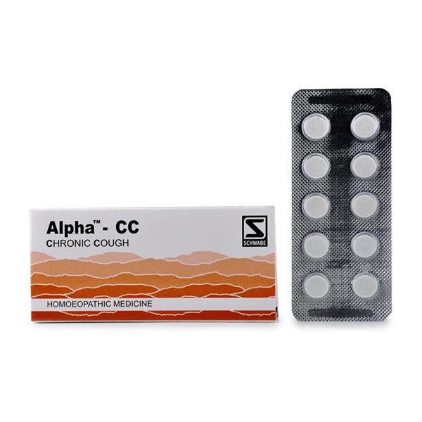 Buy Dr. Willmar Schwabe Alpha - Chronic Cough Tablet 10's Online at ...
