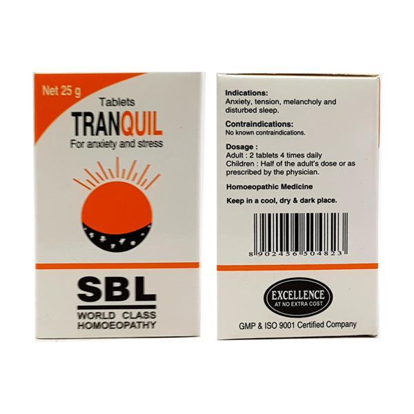 Buy SBL Tranquil Tablet 25 gm Online at Best Price | Netmeds