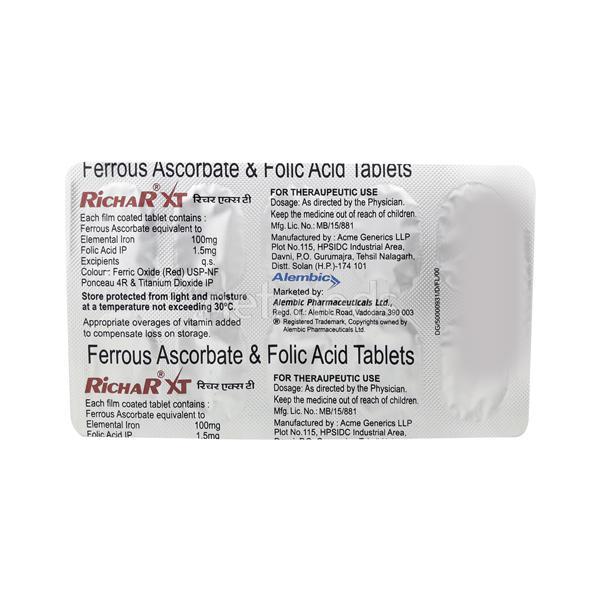 Richar XT Tablet 10'S