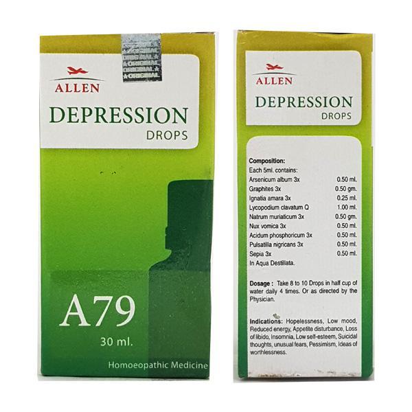 Buy Allen A79 Depression Drops 30 ml online at best price-Homeopathy