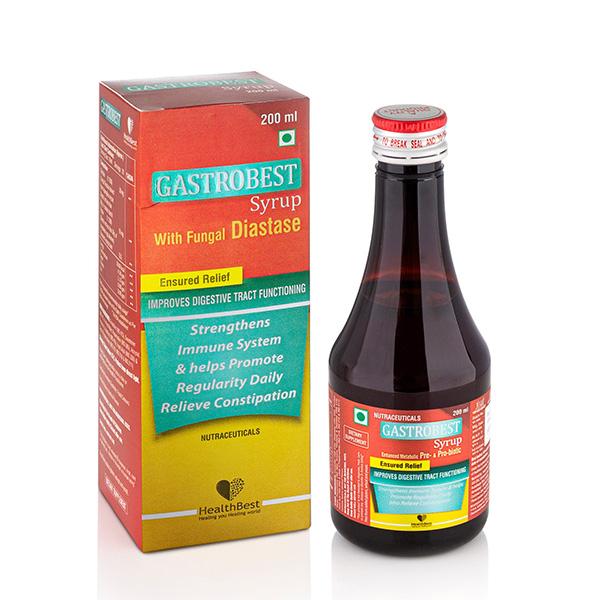 Buy HealthBest Gastrobest Syrup 200 ml Online at Discounted Price | Netmeds