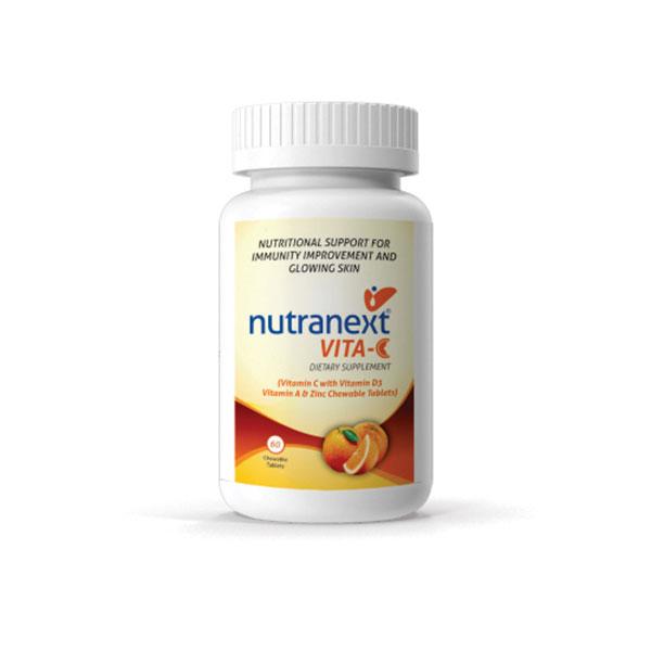 Nutranext Vita-C Chewable Tablet - Orange Flavor 60's