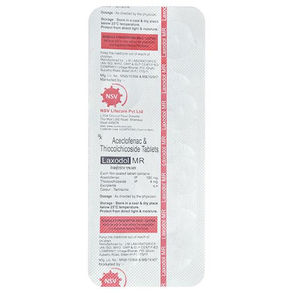 LAXODOL MR Tablet 10's Price, Uses, Side effects, Substitutes | Netmeds